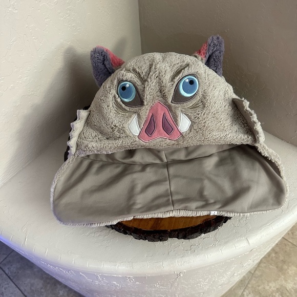 Demon Slayer | Accessories | Demon Slayer Inosuke Hashibira Plush Hat ...